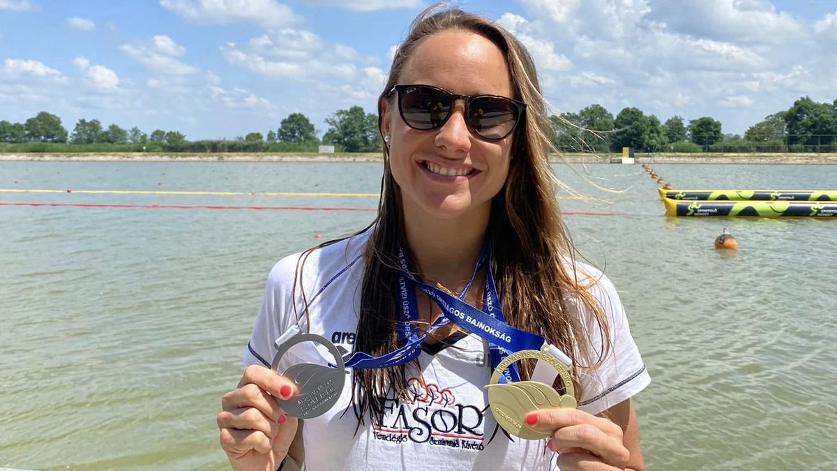 Olasz Anna a tegnapi arany után, ma egy ezüst érmet is bezsebelt a Maty ...