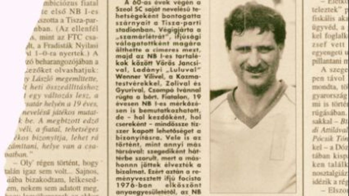 A szegedi futball nagyjai: Dr. Pipicz Lajos | Szeged Ma